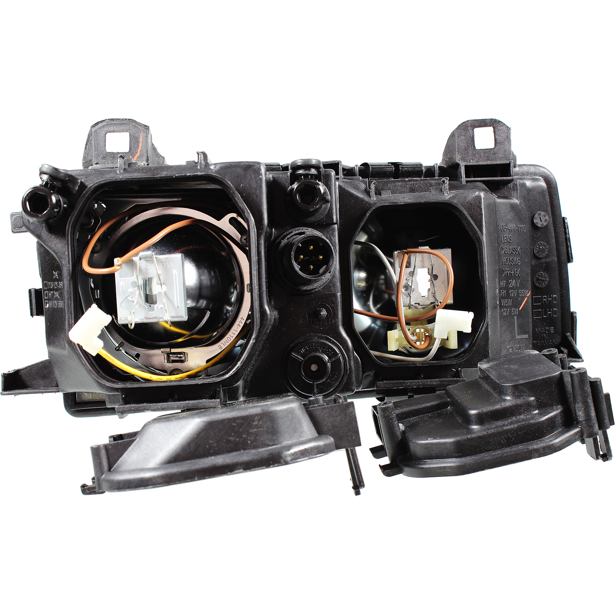 Headlight Set Right and Left BMW 3 Series (E36) Built 90-94 inkl ...