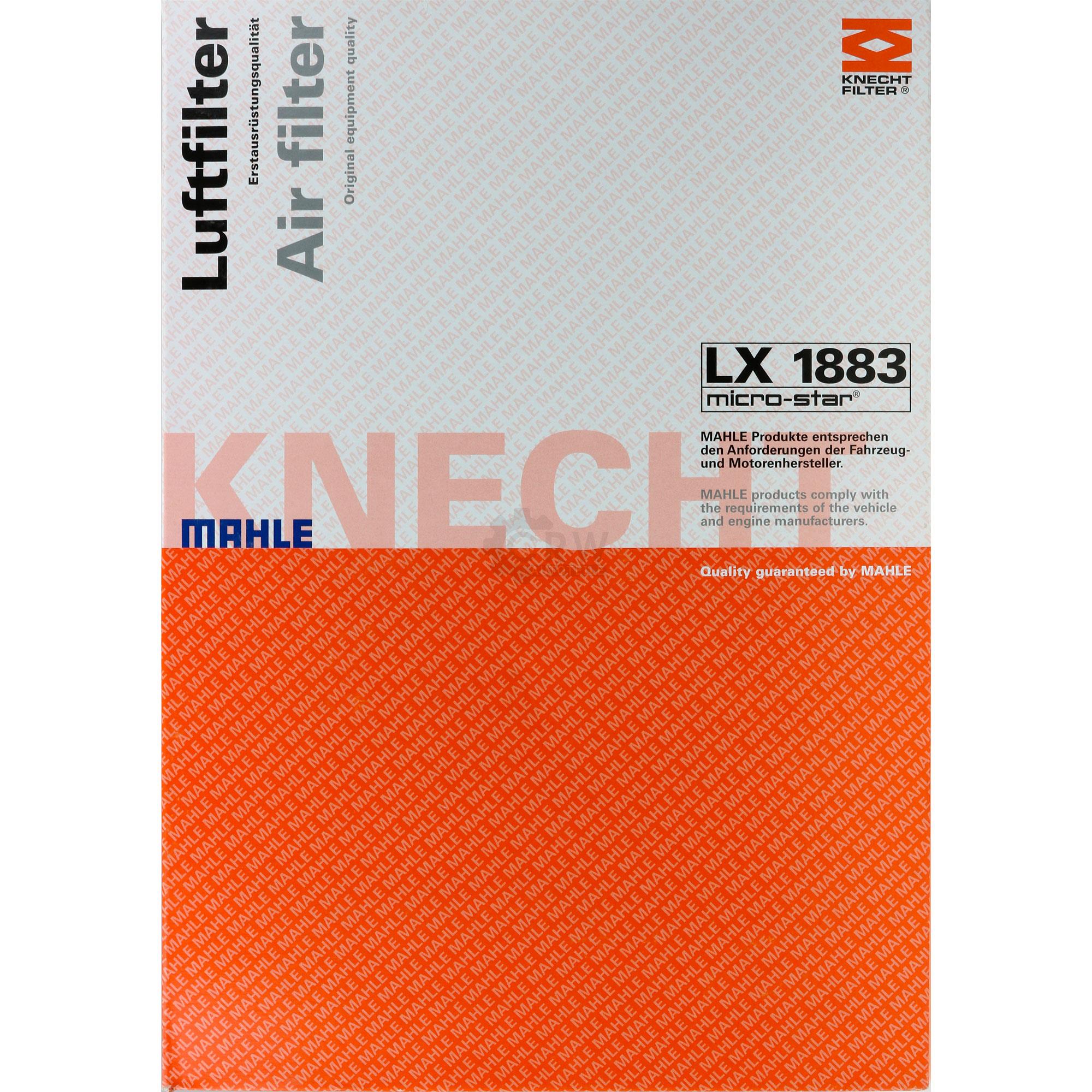Mahle inspection package 10 L Mannol Elite 5W-40 for Renault Master III ...