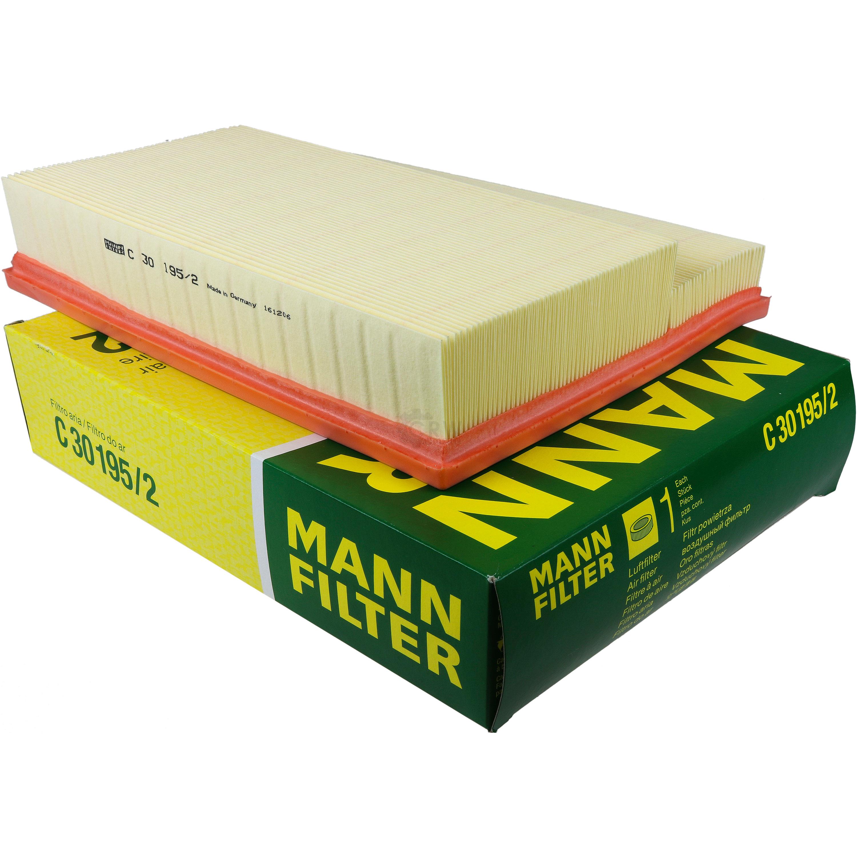 MANNOL 7L Extreme 5W-40 Motor-Öl MANN-FILTER Mercedes-Benz C-Klasse ...