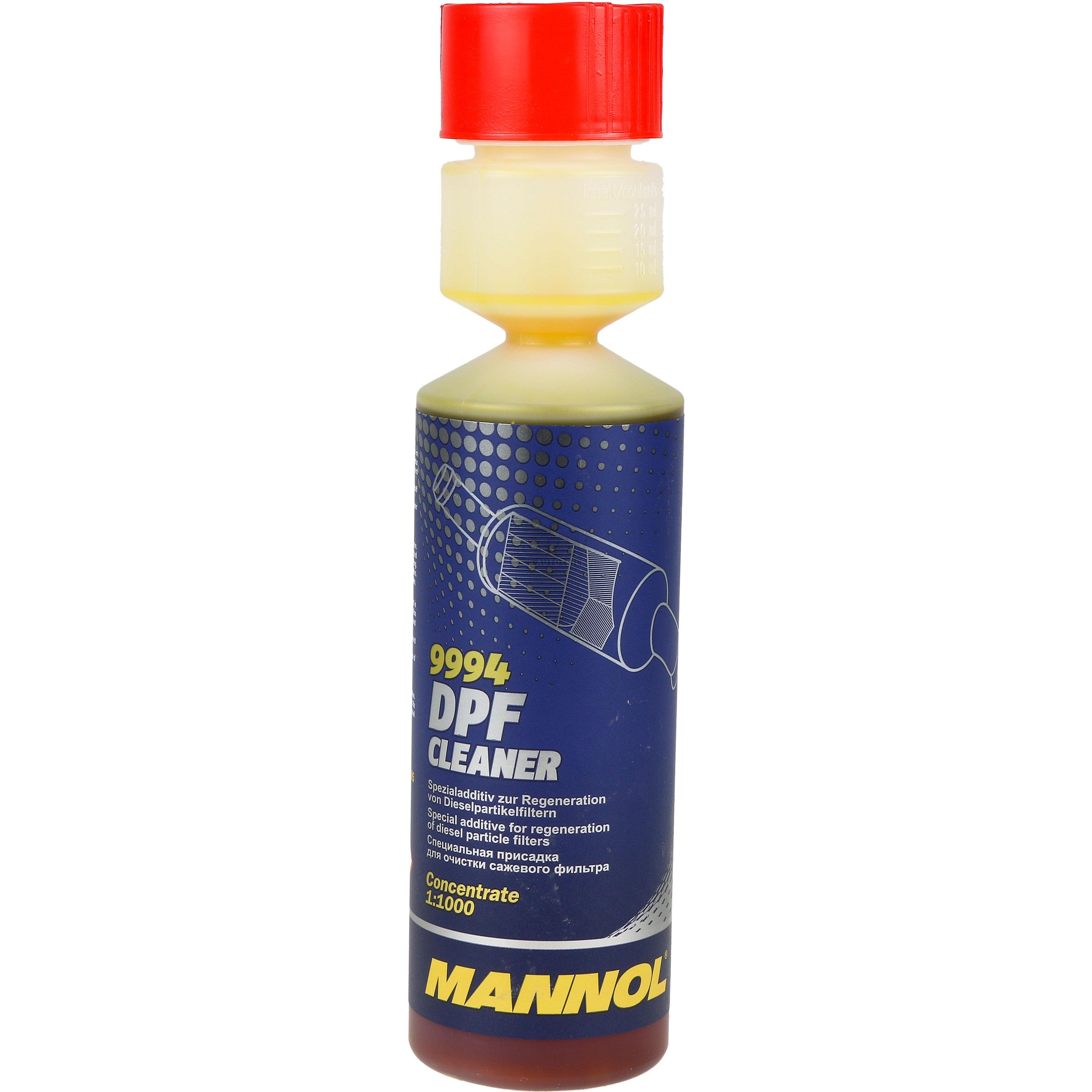 250ml MANNOL 9994 Kraftstoffadditiv DPF Cleaner Dieselpartikelfilter ...