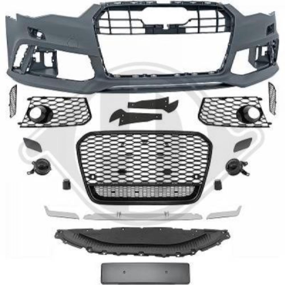 DIEDERICHS Stoßfänger vorne für Audi A6 Avant 4G5 C7 4GD 4G2 ...